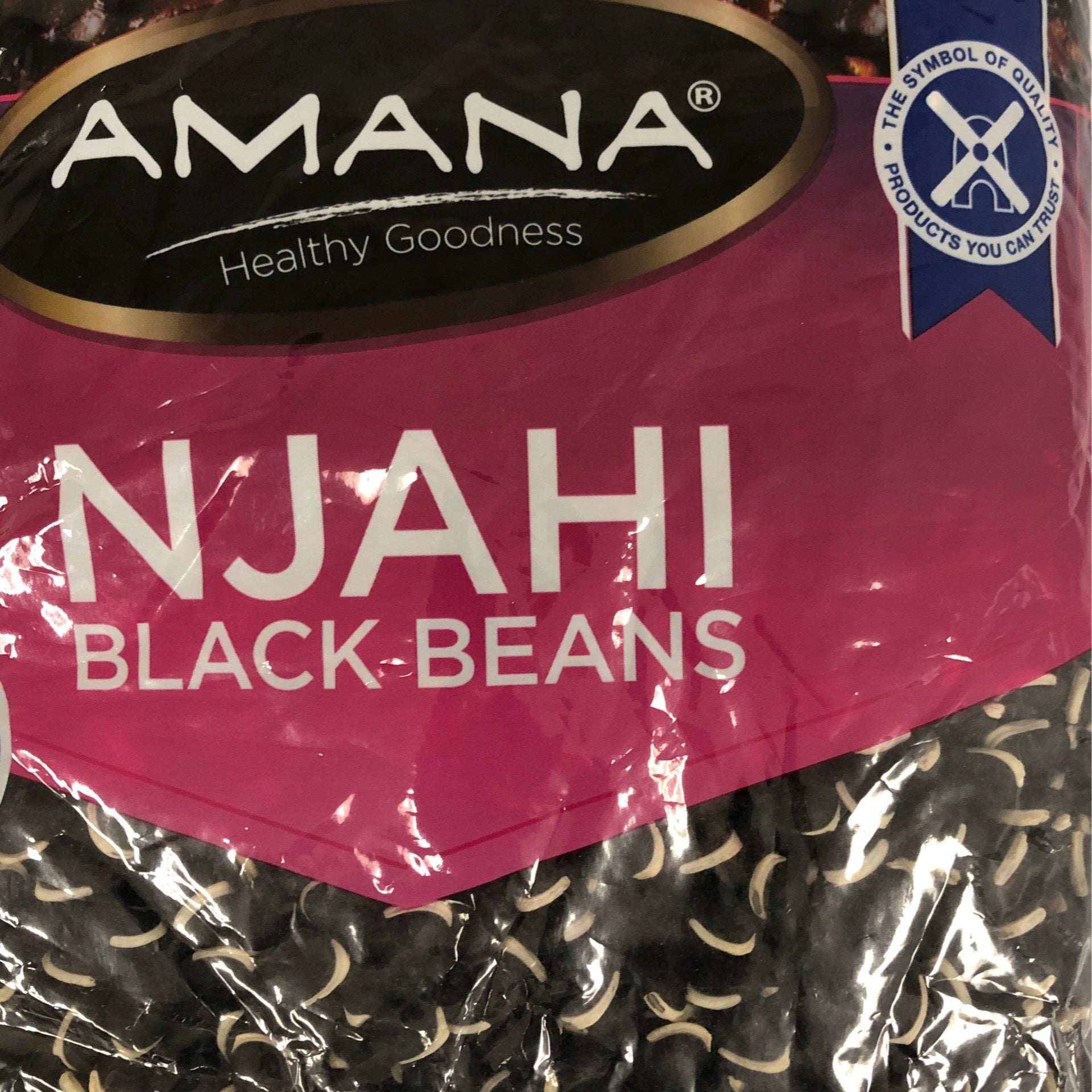 Njahi Black Beans 1 kg | ZURI INTERNATIONAL FOODS Njahi Black Beans 1 kg | ZURI INTERNATIONAL FOODS